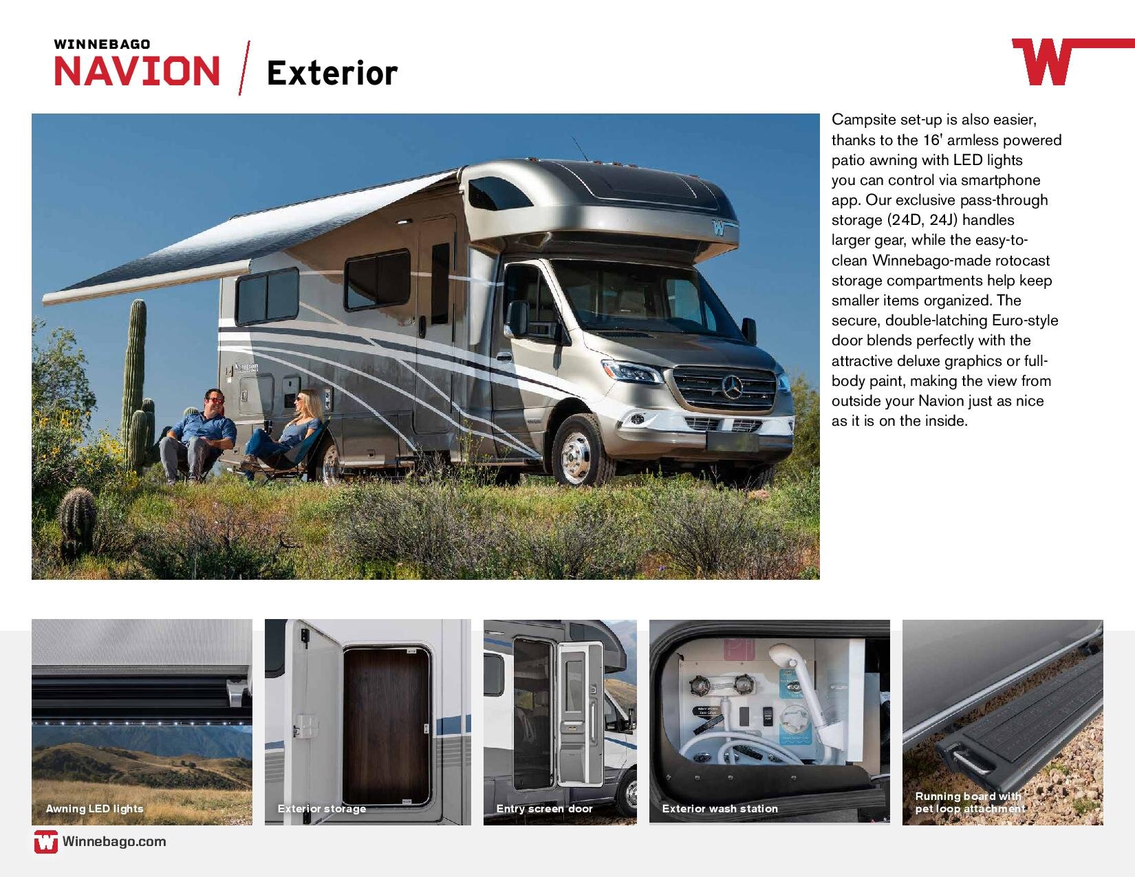 New Winnebago Navion 24J | 24G | 24V | Winnebago Navion Dealership ...