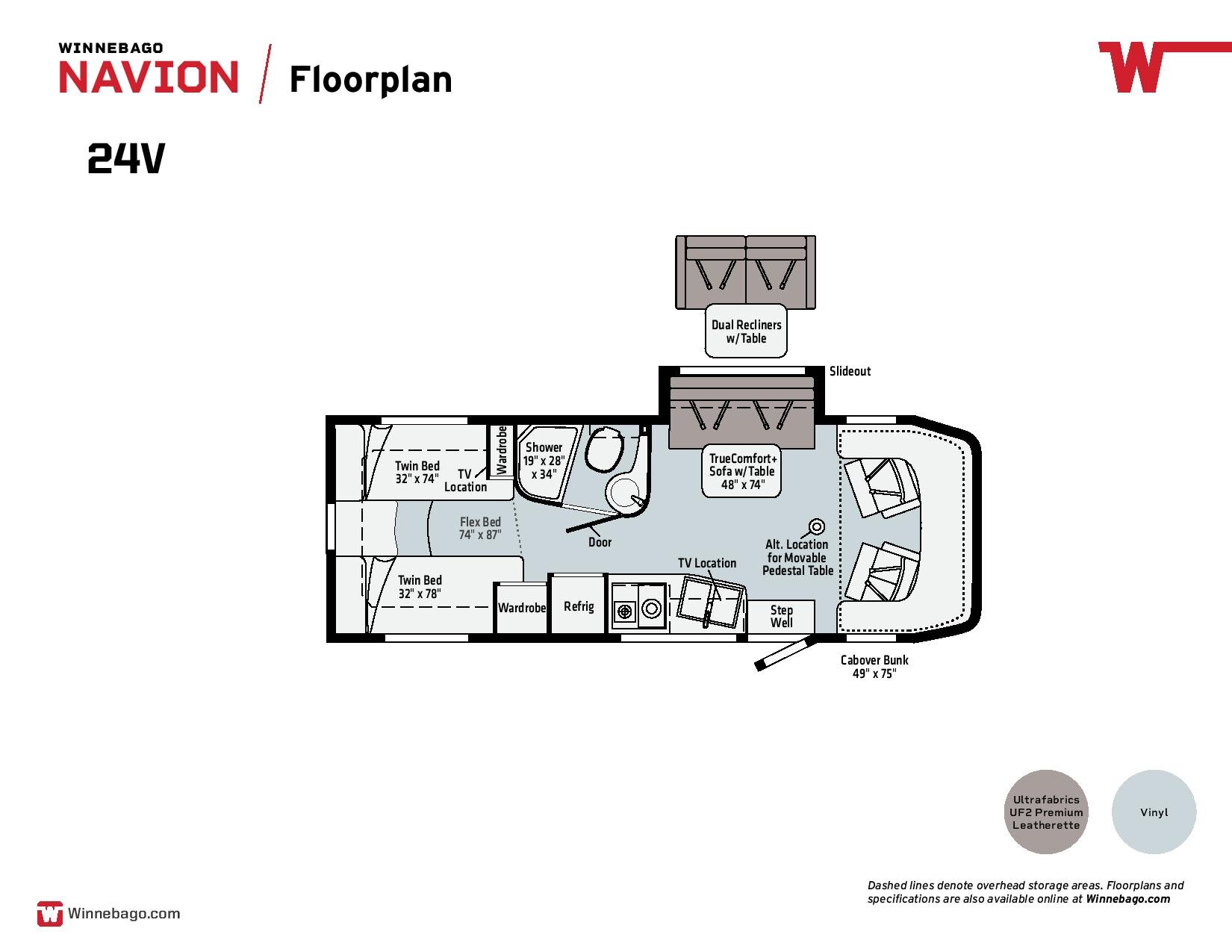 New Winnebago Navion 24J | 24G | 24V | Winnebago Navion Dealership ...