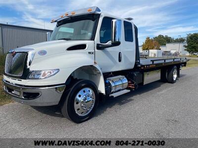 2022 INTERNATIONAL MV 607 Ext Cab Rollback Tow Truck Flatbed Car Carrier