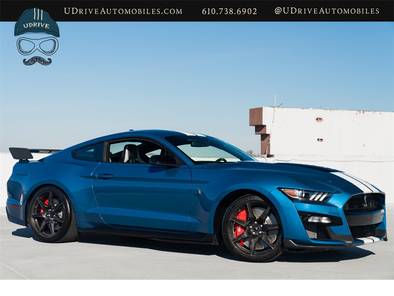 2020 Ford Mustang Shelby GT500 Carbon Fiber Track Pack White Over The ...