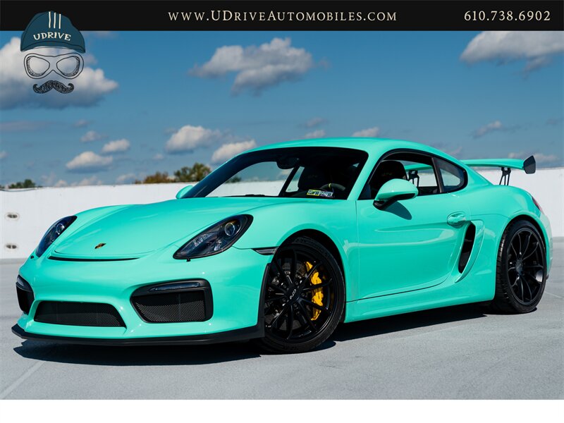 2016 Porsche Cayman GT4 PTS Mint Green 1 of 2 PCCB Bucket Seats PPF