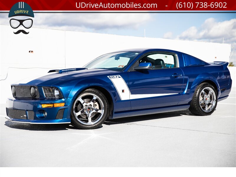 2007 Ford Mustang GT Roush 427R 22k Miles Vista Blue 2 Tone Seats