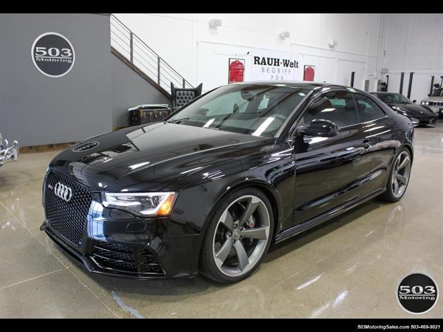 2014 Audi RS 5 quattro; Loaded Phantom Black/Black w/ 20k Miles!