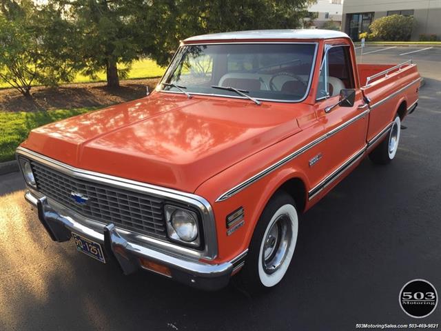 1972 Chevrolet C-10 Cheyenne Super 400